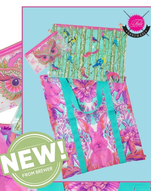 Tula Pink NEW Bag HARDWARE, Cutting Mats & Rulers – Purple KATZ Quilting