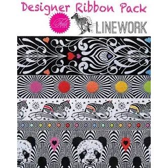 Tula Pink Renaissance Ribbon pack - Linework – Purple KATZ Quilting